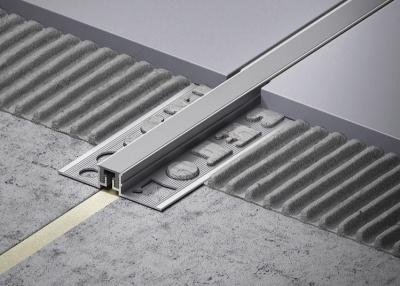 China Aluminium Tile Movement Joint For Expansion Control Joint Wood Floor Andtile Trim for sale