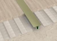 China T Shape Aluminum Metal Transition Strips For Mosaic Tile for sale