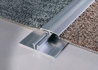 China Grace Surface Aluminum Carpet Trim Aluminium Stair Carpet Edge Strips for sale