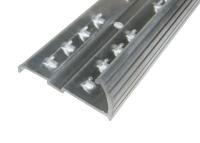 China Aluminium Square Edge Carpet Trim Carpet Tile Trim Strips for sale