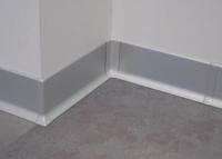 China Wall Base Protection Aluminium Skirting Profile Anodized for sale