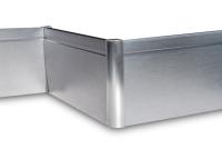 China Bathroom Aluminum Skirting Board Line Baseboard for sale