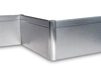 China Anodized Aluminum Skirting Board Baseboard Skirting Board Line Radiator for sale