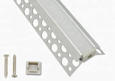 China Extrusion Recessed Aluminum LED Profiles Anodised for sale