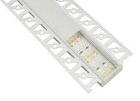 China Extrusion Recessed Aluminum LED Profiles Anodised for sale