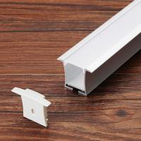 China Extrusion Black 30 Degree Angle Shape Aluminum LED Profiles 1m for sale