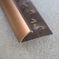 China Aluminium Carpet Smooth Edge Trim Stripes Aluminum Carpet Trim 30mm for sale
