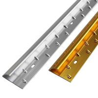 China Aluminum Metal Carpet Edge Trim 10mm Transition Strip Door Threshold for sale