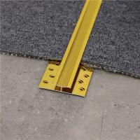 China Polished Carpet Edging Metal Trim Carpet Cover Trim Metal Carpet Tools Installation for sale