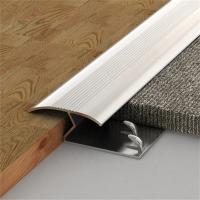 China Silver Aluminium Z Section Aluminum Carpet Trim 15mm Carpet Trim Edge for sale