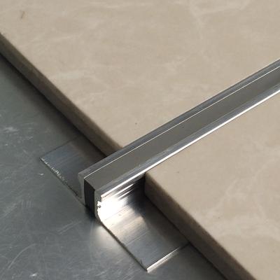 China Decorative Movement Joint Floor Tile Expansion Joint 0.8mm for sale