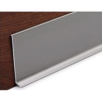 China 2.7m Aluminum Skirting Board Edge Profile Baseboard for sale