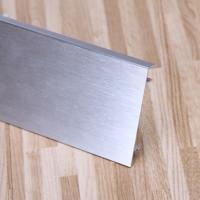 China 60mm Wooden Decorative Skirting Board Aluminium For Kitchen Corner for sale