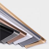 China Floor Decorative Aluminum Skirting Board Finger Joint Baseboards Accessories for sale