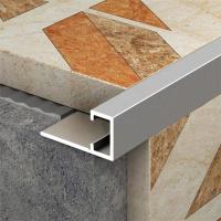 China Free Sample OEM Logo Customized Tile Corner Trim Aluminium Ceramic Tile Trim for sale