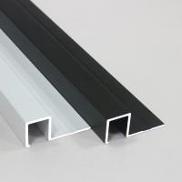 China 12mm Decorative Metal Profile Wall Ceramic Tile Outside Corner Edge Aluminium Tile Trim for sale