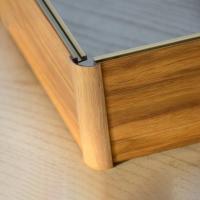 China Decorative Edging Protection Extruded Aluminum Tile Trim Profile for sale