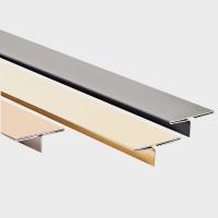 China T - Shaped Aluminium Tile Trim Profiles Dirt Resistant for sale