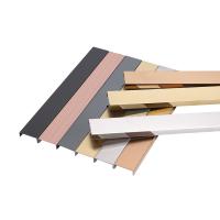 China Golden Aluminium U Channel 15mm Bathroom Tile Edge Trim Metal Tile Trim Strips for sale