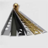 China 25mm Ceramic Tile Edge Trim Aluminium Corner Trim L Shape for sale