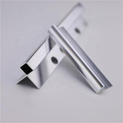 China Polished 8mm Brushed Chrome Tile Trim ISO9001 for sale
