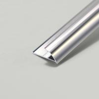 China Polished 8mm Brushed Chrome Tile Trim ISO9001 for sale