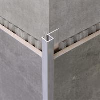 China 25mm Aluminium Tile Trim Polished Aluminum Corner Tile Trim for sale