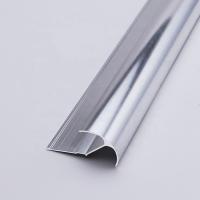 China 6mm Aluminium Brushed Chrome Tile Trim Electrophoresis for sale
