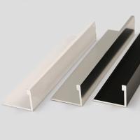 China SGS 6mm Aluminium Tile Trim Electrophoresis Aluminium Profile 6063 for sale