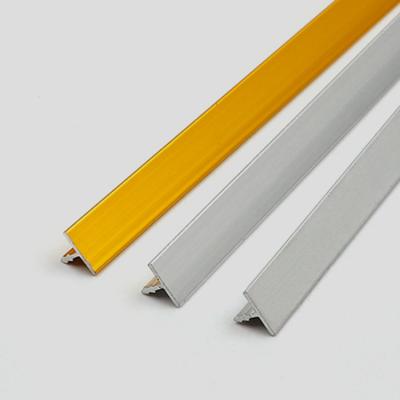 China T - Shaped Aluminium Tile Trim Profiles Dirt Resistant for sale
