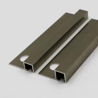 China SGS 6mm Aluminium Tile Trim Electrophoresis Aluminium Profile 6063 for sale