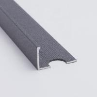 China 2.7m Zinc Chrome Square Edge Tile Trim Aluminum for sale