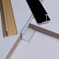 China Polished H Shape 20mm Aluminium Tile Trim Stripes Profile for sale