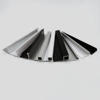 China 10mm Square Edge Metal Tile Trim Smooth Surface for sale