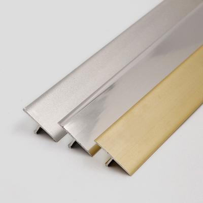 China ISO9001 Aluminium Tile Trim 10mm Aluminium Square Edge Tile Trim for sale