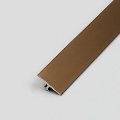 China Moisture Proof T Shaped Aluminium Trim To Decorate Walls for sale