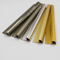 China Anodizing T Shape Aluminium Tile Trim 1.8m Aluminium Square Edge Trim for sale