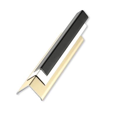 China 90 Degree Convex External Corner Line Tile Trim Made Of PVC Aluminum Alloy SS for sale