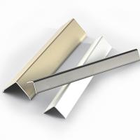 China ISO9001 Electrophoresis Aluminium L Shaped Trim 20mm for sale