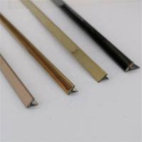 China Transition Profile Aluminum Stainless Steel Trims in residential for sale
