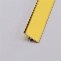China OEM Aluminium Tile Trim Decorative Floor Dividing Aluminium Threshold Strips for sale