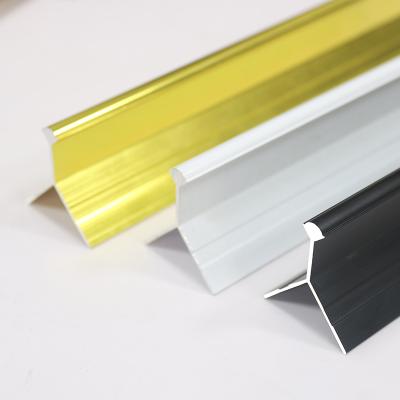 China 5mm Aluminium Beading For Tiles Ceramic Tile External Corner Line Trim for sale