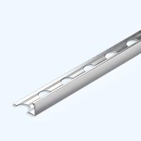 China Brush Gold 10mm Chrome Round Edge Tile Trim Decoration for sale