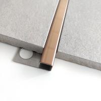 China T Shape Stainless Steel Divider Strips Floor Divider Round Edge for sale
