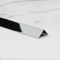 China 201 304 Brushed Titanium Black Coated L Shape Stainless Steel Transition Strip Flooring for sale