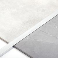 China 6mm Silver Wall Floor Plywood Aluminum Stainless Steel Transition Strip U Shaped for sale