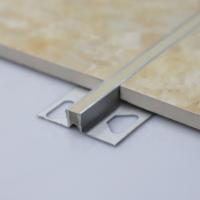 China Anodised 15mm Aluminium Movement Joint For Stone Floors for sale