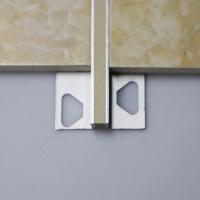 China Anodised 15mm Aluminium Movement Joint For Stone Floors for sale
