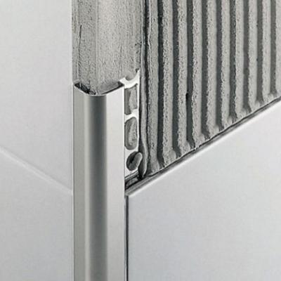 China Tile Accessories Stainless Steel Tile Trim For Wall Decoration SS201 Ceramic Tile Strips for sale