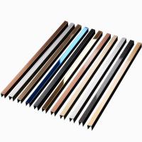China U Shape Stainless Steel Tile Trim For Wall And Ceiling Decoration for sale